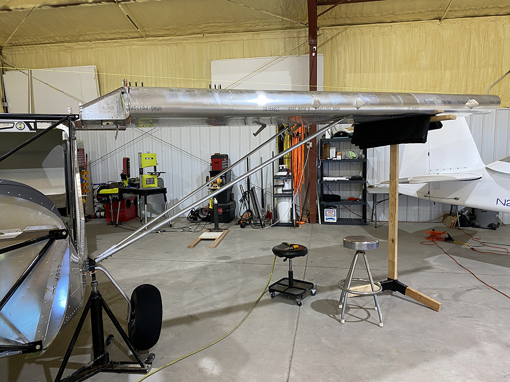 Wing struts install | Builder's Logs